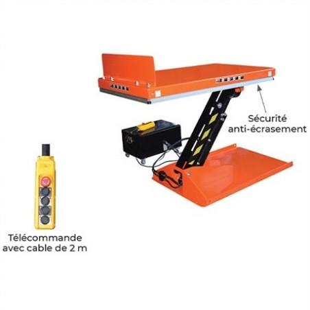 ALT750 - Table élévatrice inclinable